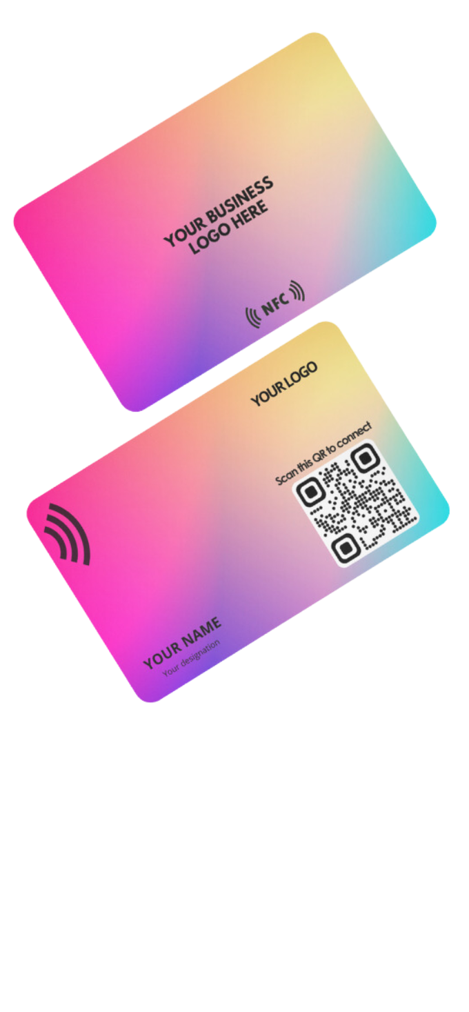 tinydabba | NFC Review Cards & Standee | QR Enabled